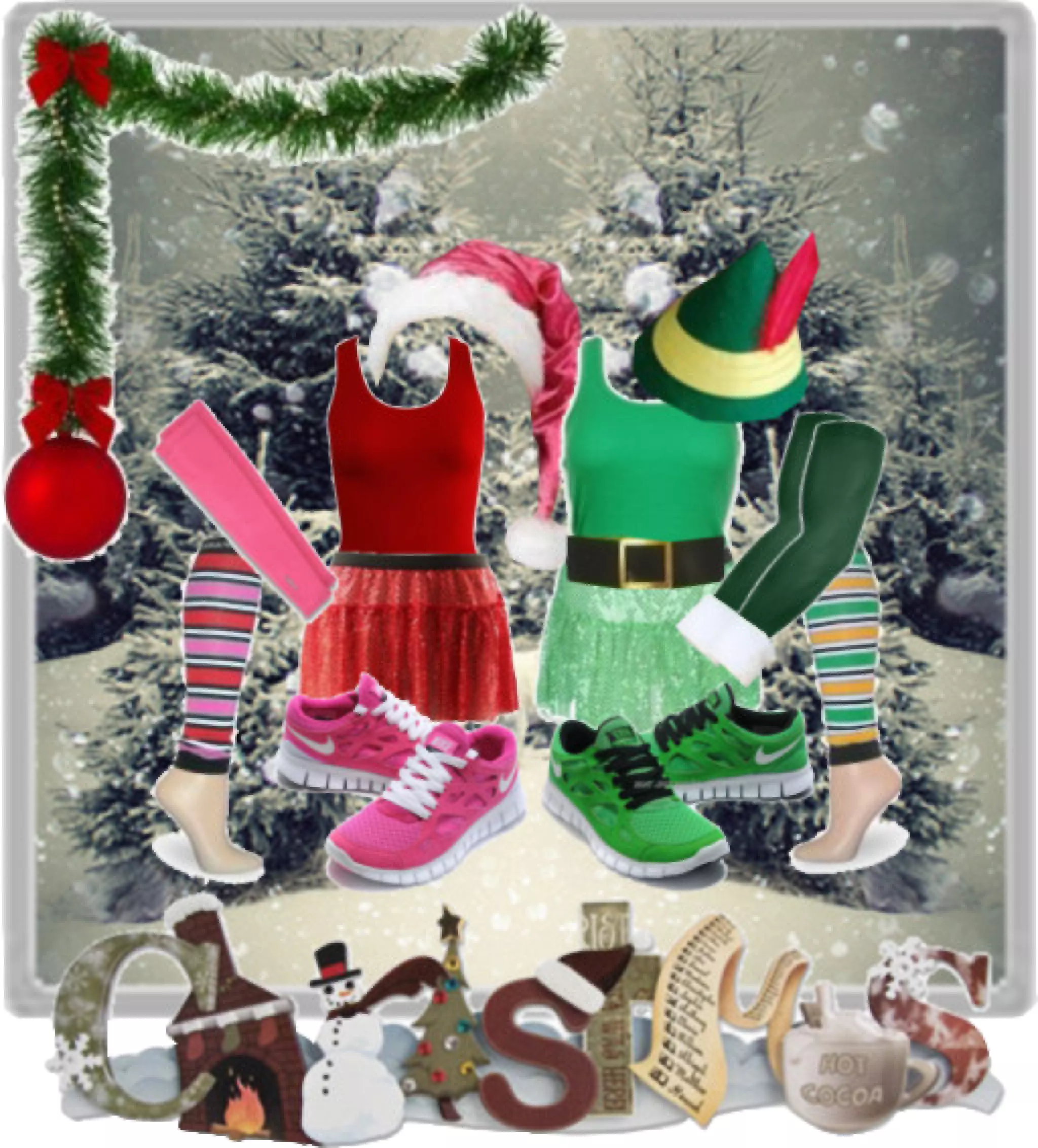 Santa & Elf Running Costumes | PDF