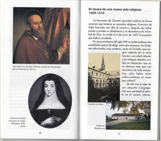 Santa juana de chantal, un corazón de fuego orden de la visitación de ...