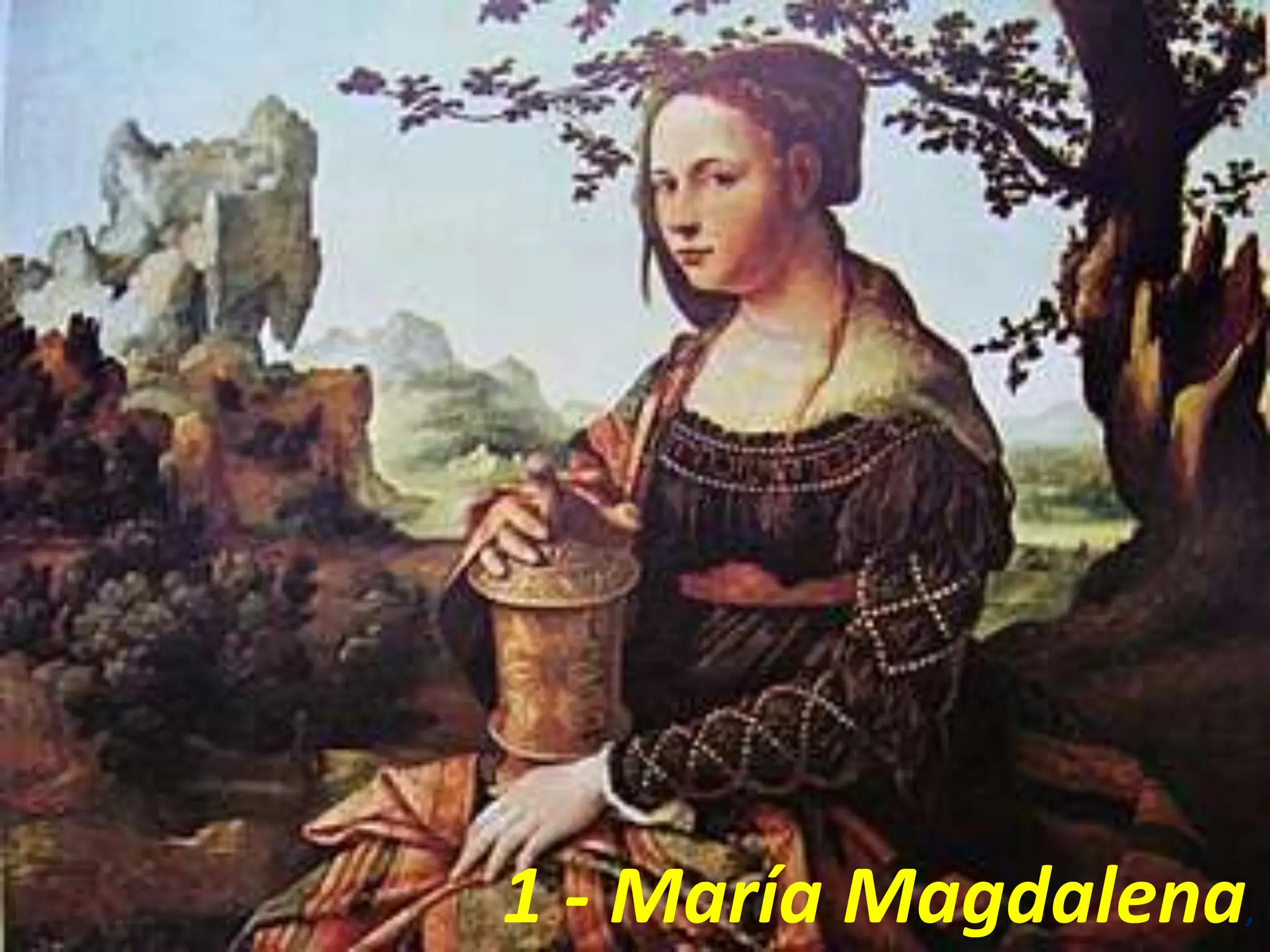 Santa Maria Magdalena, discipulo y testigo de Jesús.pptx