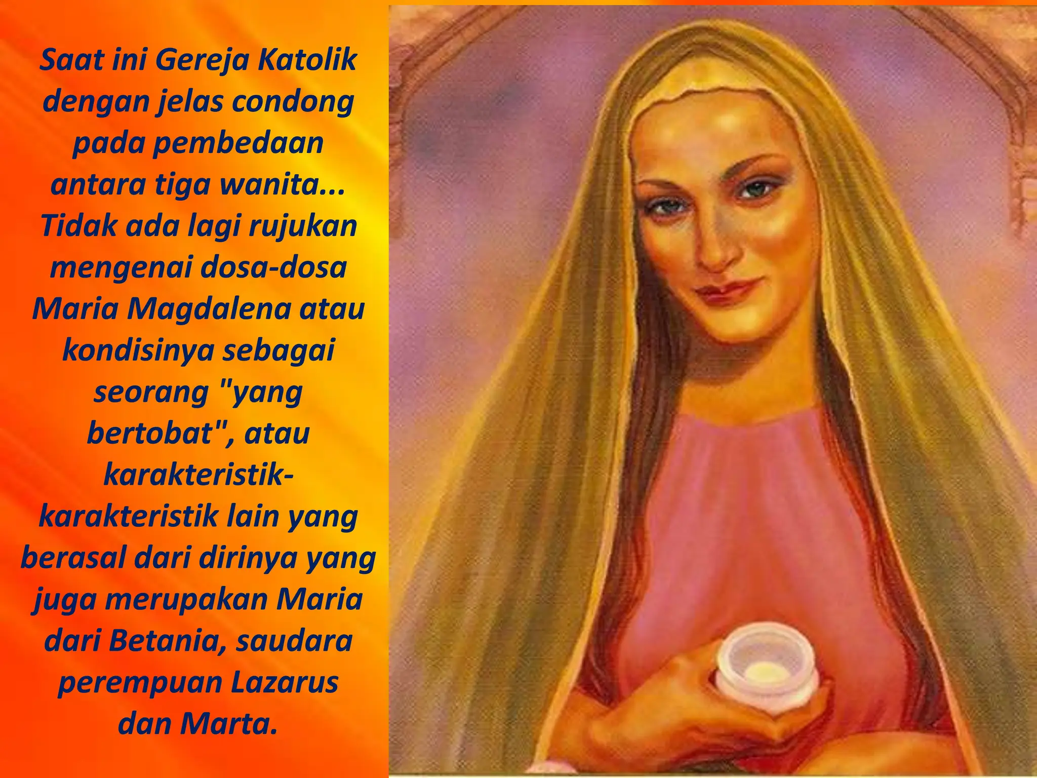 Santa Maria Magdalena, discipulo y testigo de Jesús (Indonesian).pptx