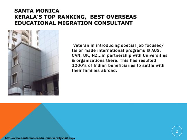 SANTA MONICA COCHIN | PPT