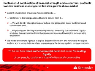 Santander Group Strategy 4Q14 | PDF