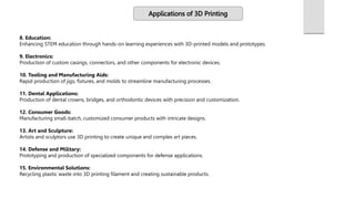 3D Printing (Additive Manufacturing) PPT & PDF | PPTX