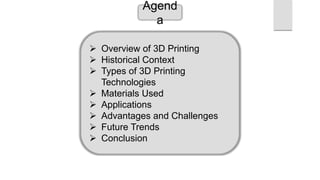 3D Printing (Additive Manufacturing) PPT & PDF | PPTX