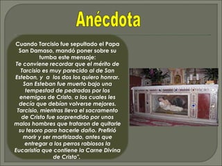 San Tarcisio | PPT