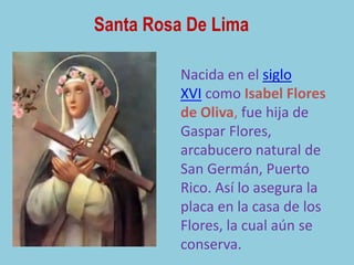 Santa rosa de lima | PPTX
