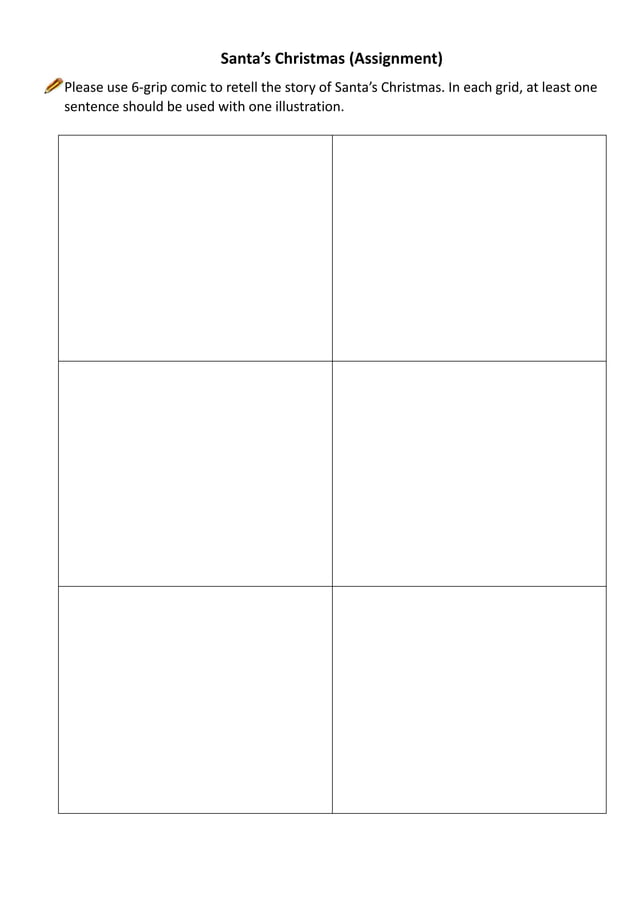 Santas christmas (assignment) | PDF