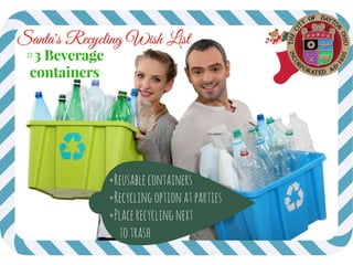 Santa's Recycling Wish List | PPTX