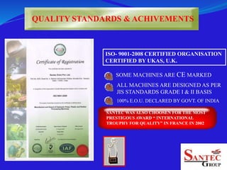 Santec presentation on Heavy Duty Hydraulic presses | PPT