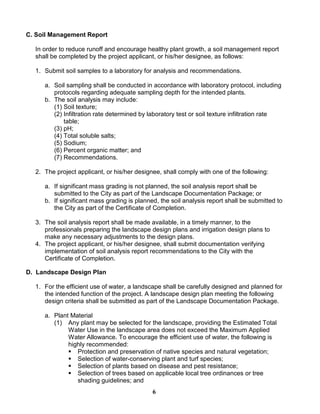 Guidelines for Santee Water Efficient Landscape | PDF