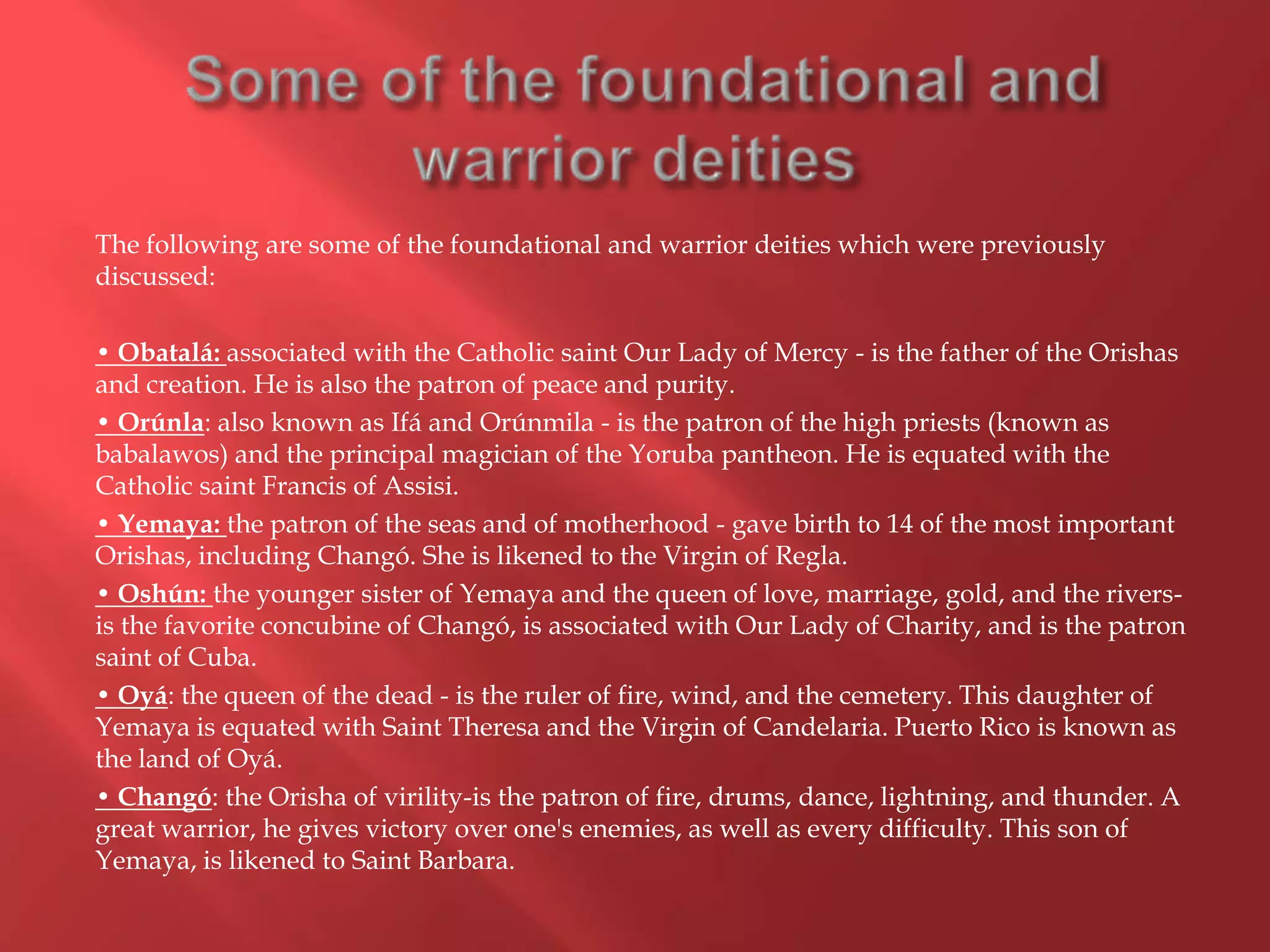 Santeria | PPT
