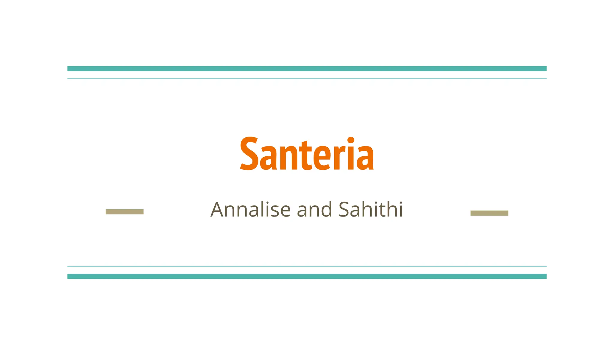 Santeria - A Closed Practice and how they kept their religion | PDF