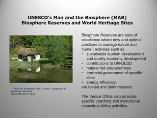 OBC | UNESCO’s contribution to global challenges | PDF