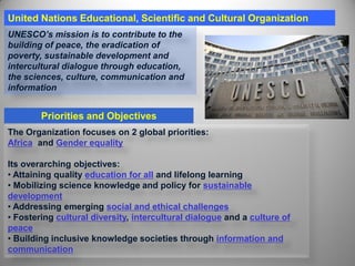 OBC | UNESCO’s contribution to global challenges | PDF | Geography ...