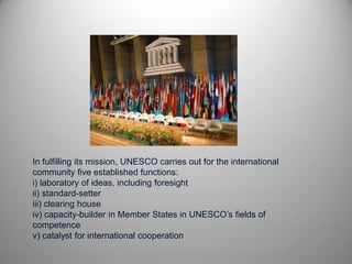 OBC | UNESCO’s contribution to global challenges | PDF | Geography ...