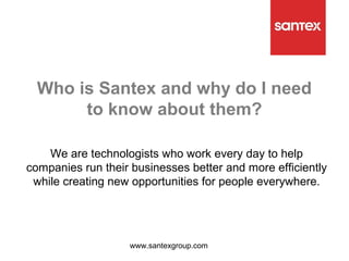 Santex Capabilities | PPT