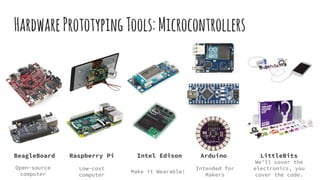 Prototyping IoT- Easy Tools to Start Demonstrating Your Hardware Ideas ...