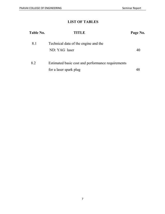 Study of Laser Ignition System(LIS)-Full Report | PDF