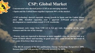 concentrated solar power technology - csp | PPTX | Power and Energy ...
