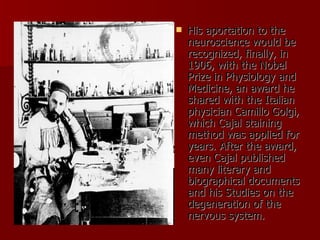 Santiago Ramón Y Cajal | PPS