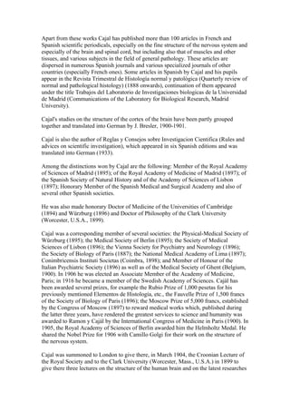 Santiago ramón y cajal | DOC