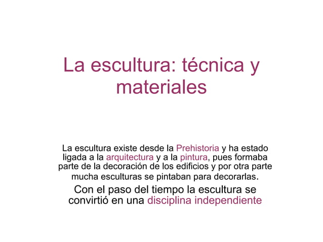 Santillana la escultura | PPS | Woodworking | Arts and Crafts