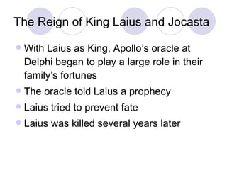 The Royal House of Thebes | PPT