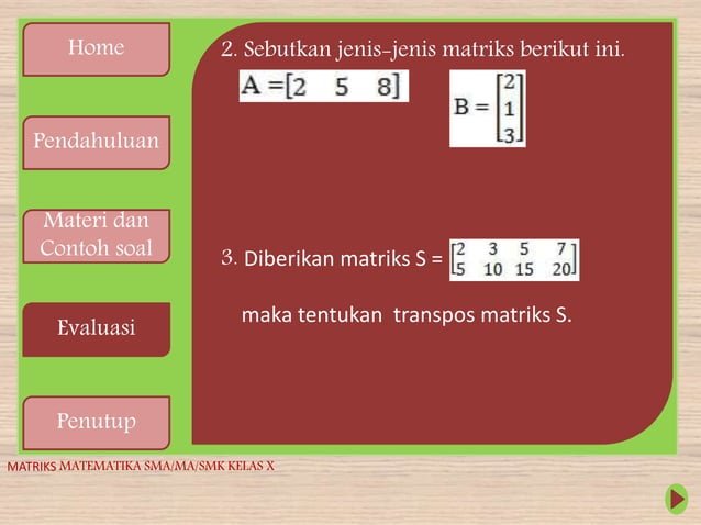 PPT Matriks | PPTX