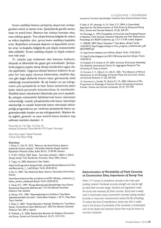 Şantiyelerde Taze Beton İsternebaşı Tesbitinde Slamp Çökme Deneyinin ...