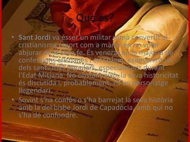 Sant jordi | PPT