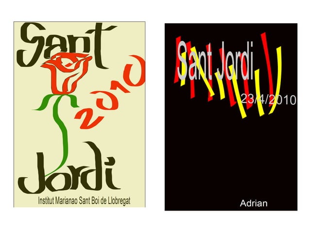 Sant jordi 2010 | PPT