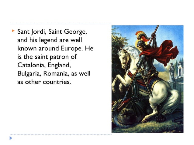 Sant Jordi in Catalonia | PPT