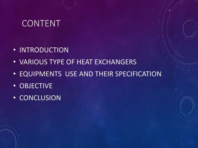 Double Pipe Peat Exchanger | PPTX