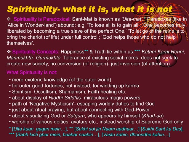 Sant mat ppt | PPT