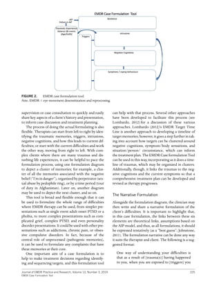 EMDR Case Formulation Tool - Ines Santos | PDF