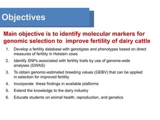 Current Research in Genomic Selection- Dr. Jose Santos | PPTX