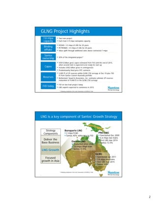 Santos GLNG | PDF