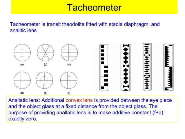 Tacheometry survey | PPT