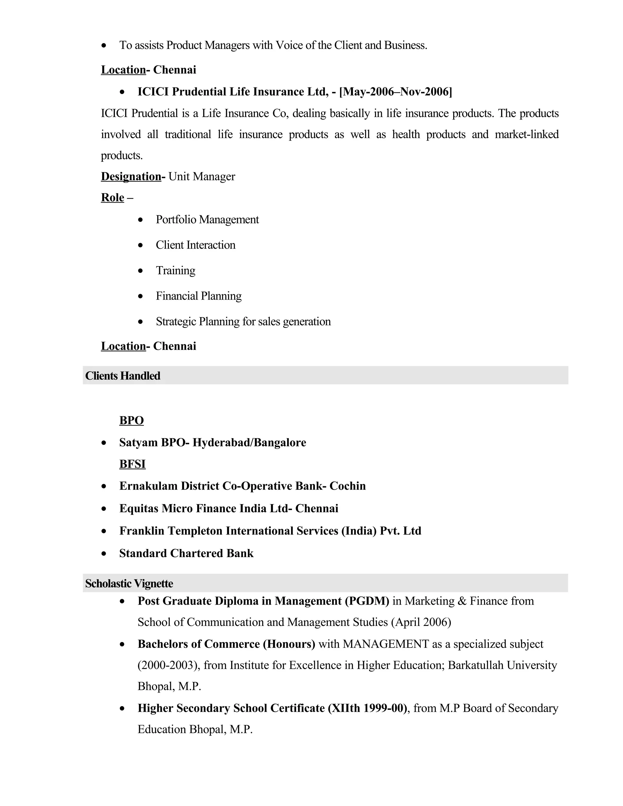 Santosh Cv | PDF