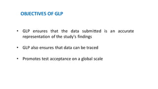 GOOD LABORATORY PRACTICES (GLP) | PPT