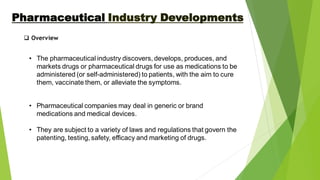 Pharmaceutical industry develop | PDF