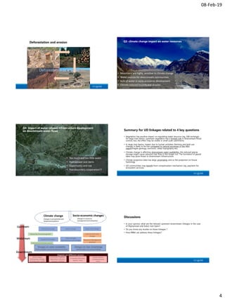 SWaRMA_IRBM_Module1_#3, Upstream-Downstream linkages and Multi-scale ...