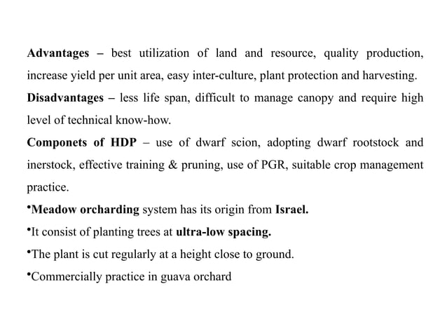 PLANTING SYSTEM OF LAYOUT ORCHARD pptx | PPTX