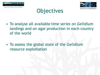 Global commercial exploitation of Gelidium resources | PDF