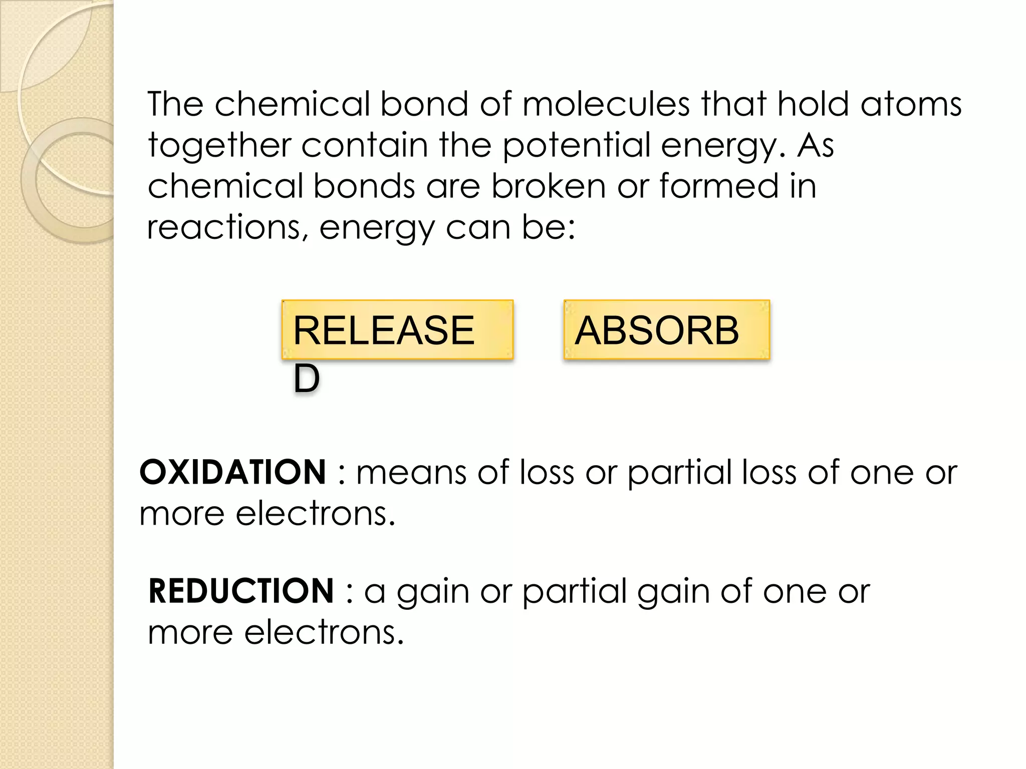 redox reaction | PPT