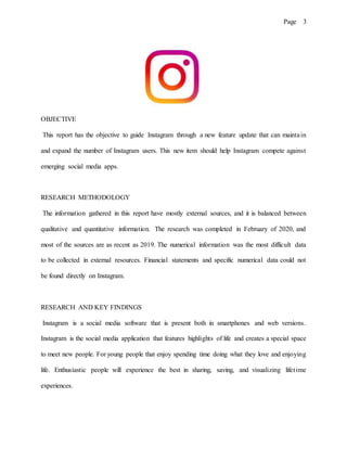 Instagram_Report_Julia_Santos | PDF