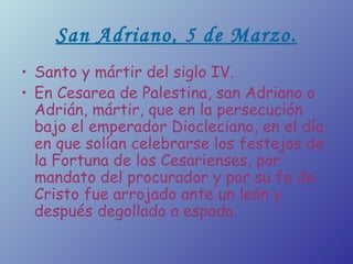 Santos y mártires angela | PPT