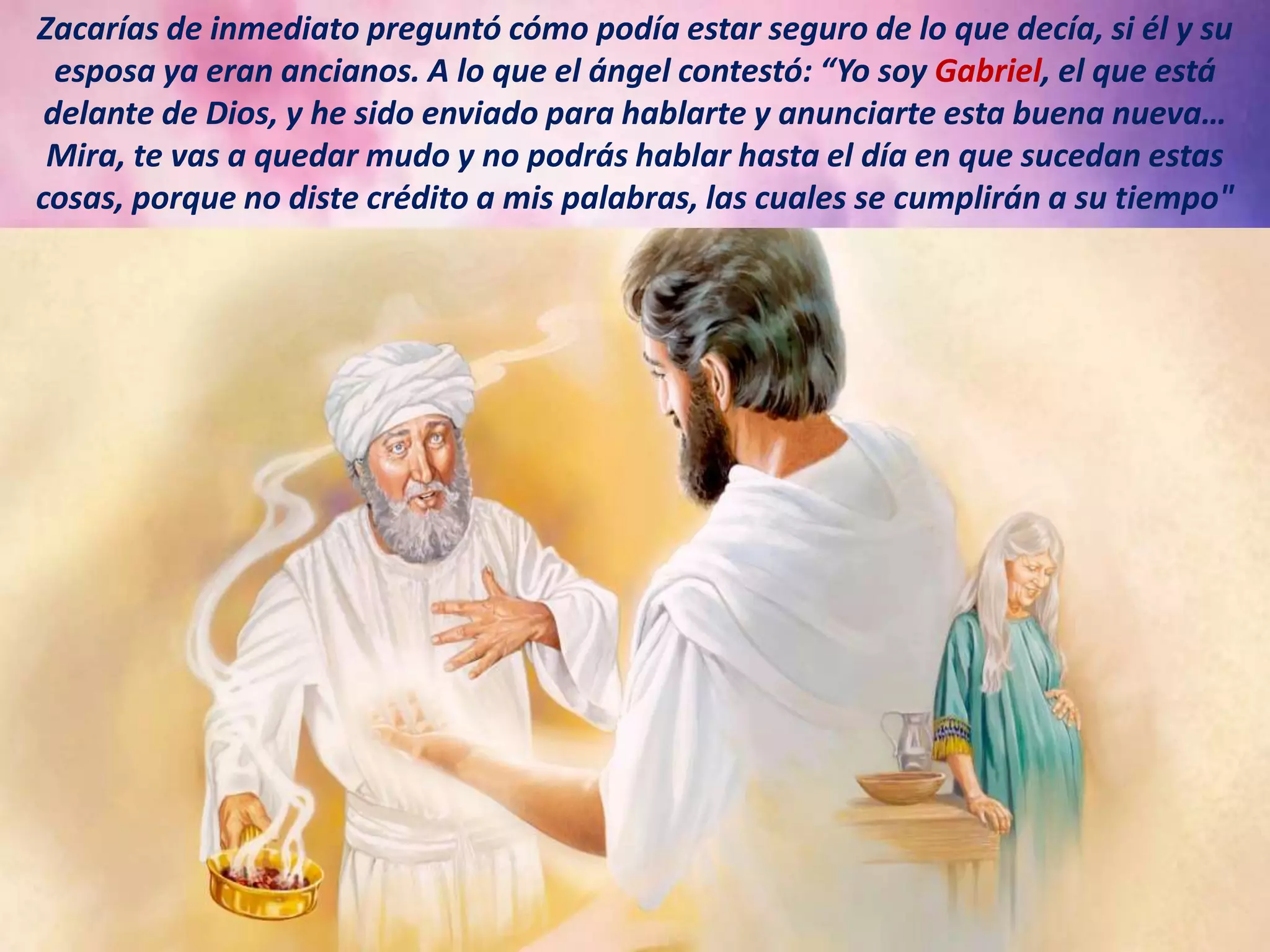 Santos Zacarías E Isabel Ppt