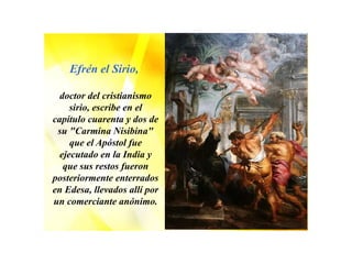 Santo Tomás, apóstol, misionero en la India.pptx