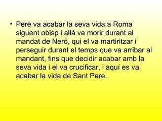 Sant pere | PPT